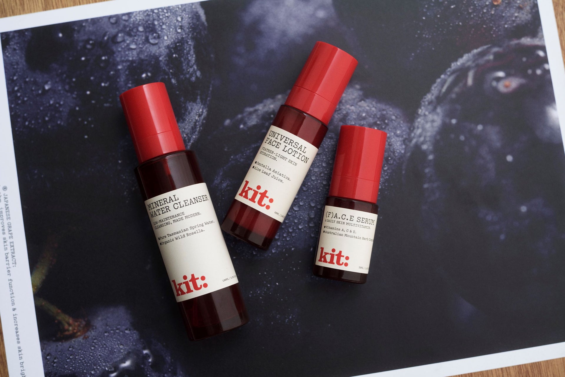 kit: | Modern formulas for all skinkind