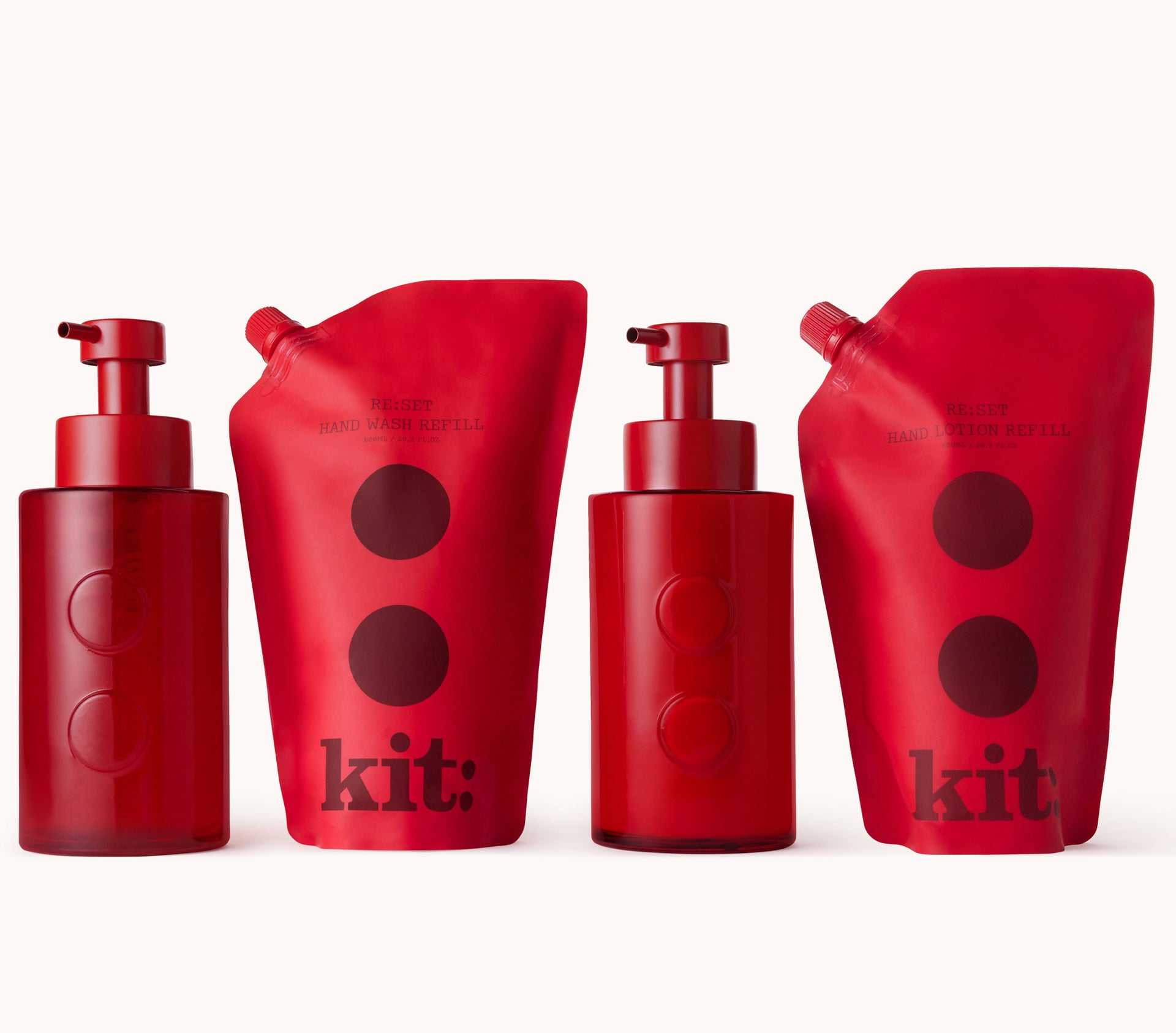 RE:SET Hand Lotion Refill – kit