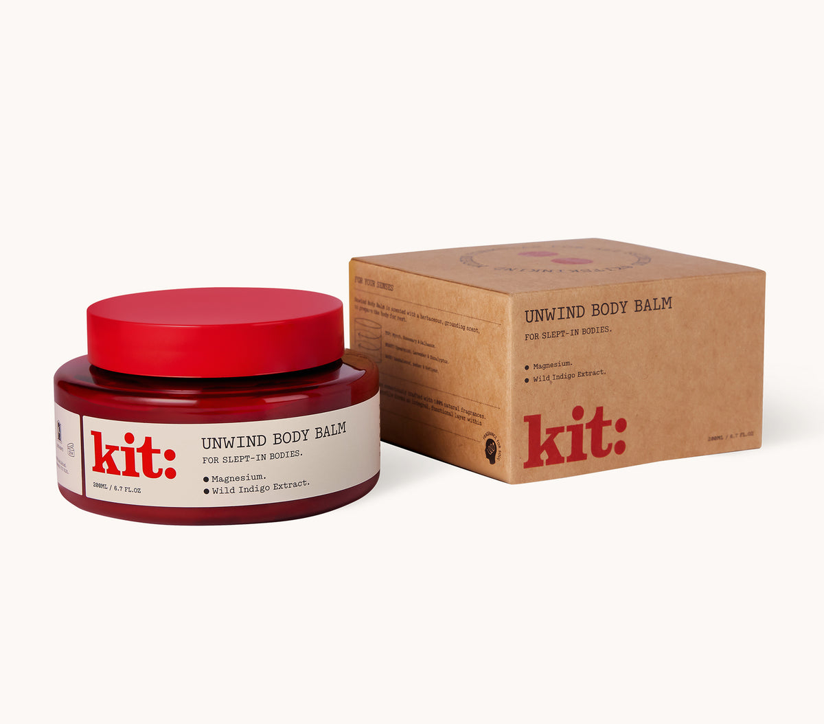 Unwind Body Balm – kit